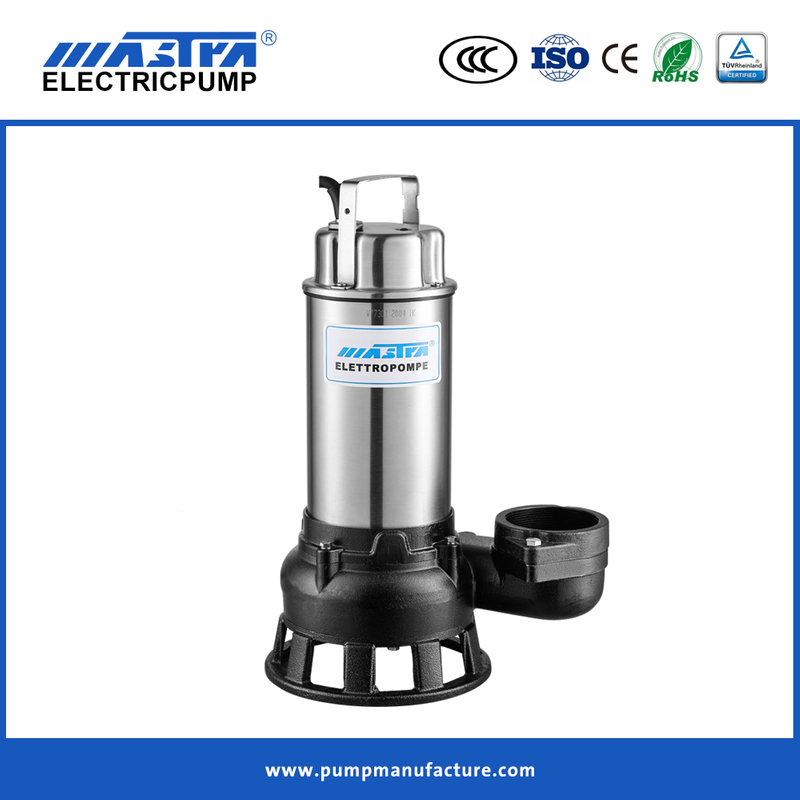 Mastra 220V 380V 0.33hp-10hp high head submersible sewage pump MAF series commercial sewer pumps ...